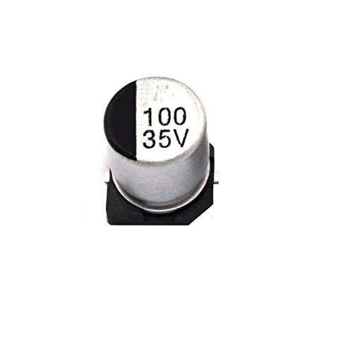 خازن SMD الکترولیت 100 میکروفاراد 35 ولت 100uF /35V – فروشگاه الکترونیک کبیر
